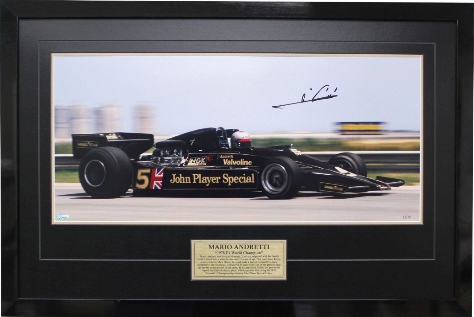 Mario Andretti 1978 World Champion - Autographed Collectables