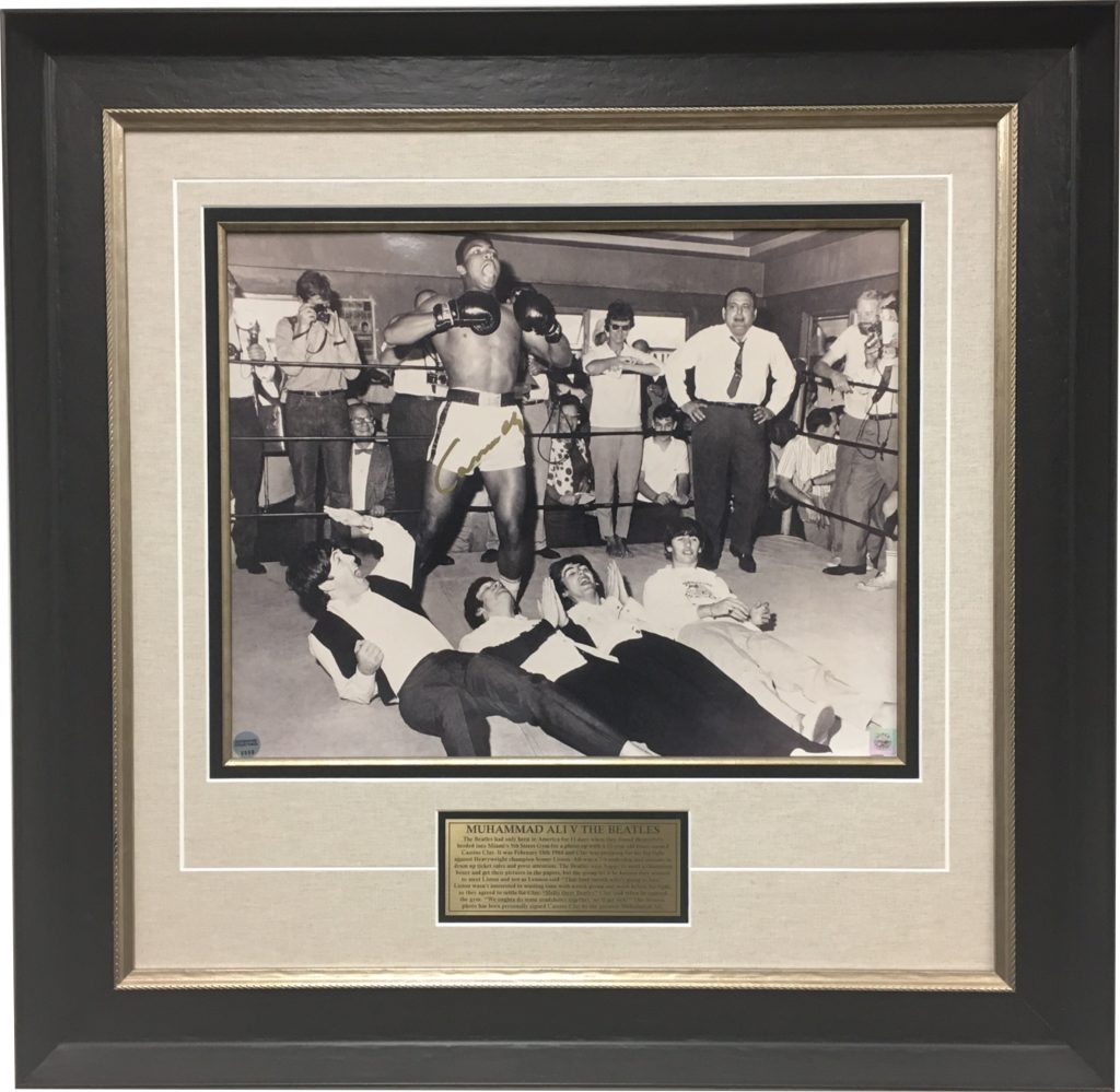 Cassius Clay v The Beatles - Autographed Collectables