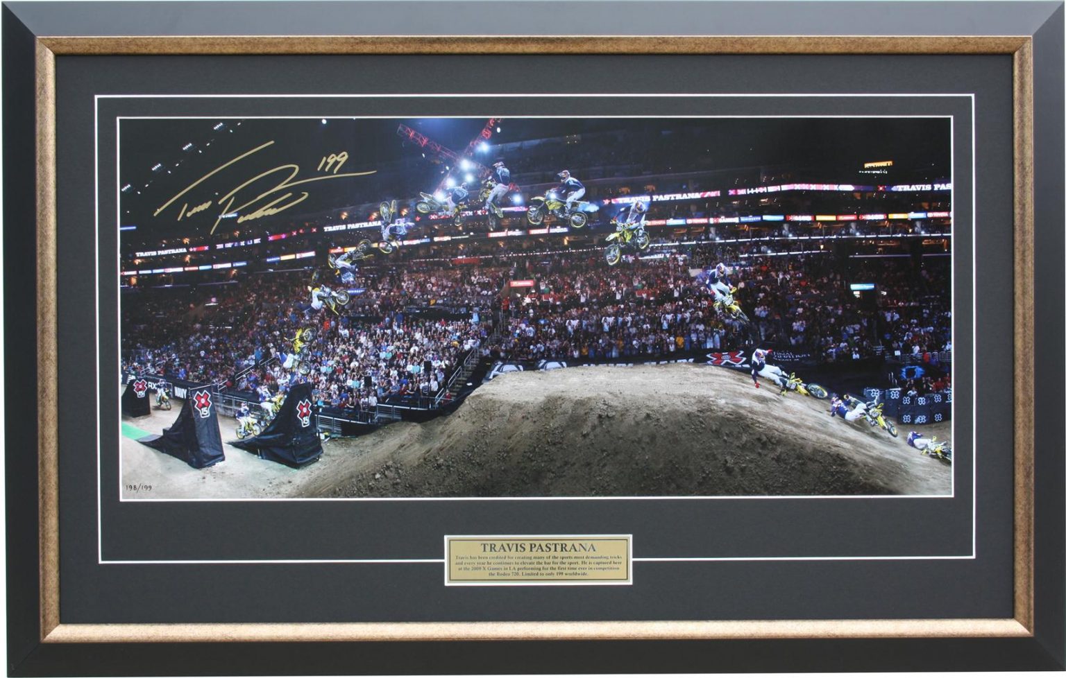 Travis Pastrana Rodeo 720 - Autographed Collectables