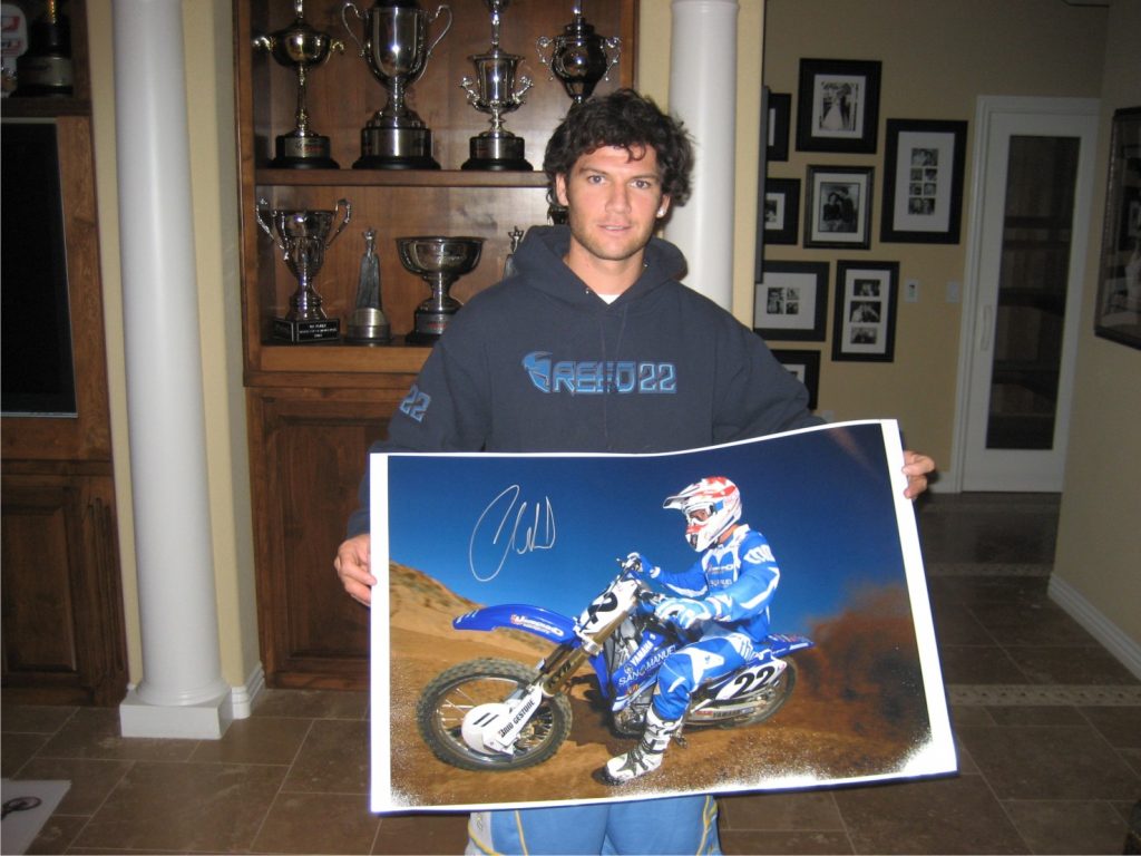 Chad Reed Up Close - Autographed Collectables