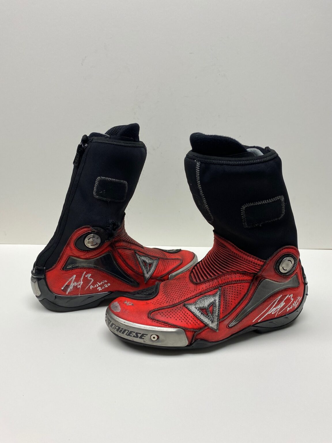 Jack Miller 2020 Worn Dainese Boots - Autographed Collectables