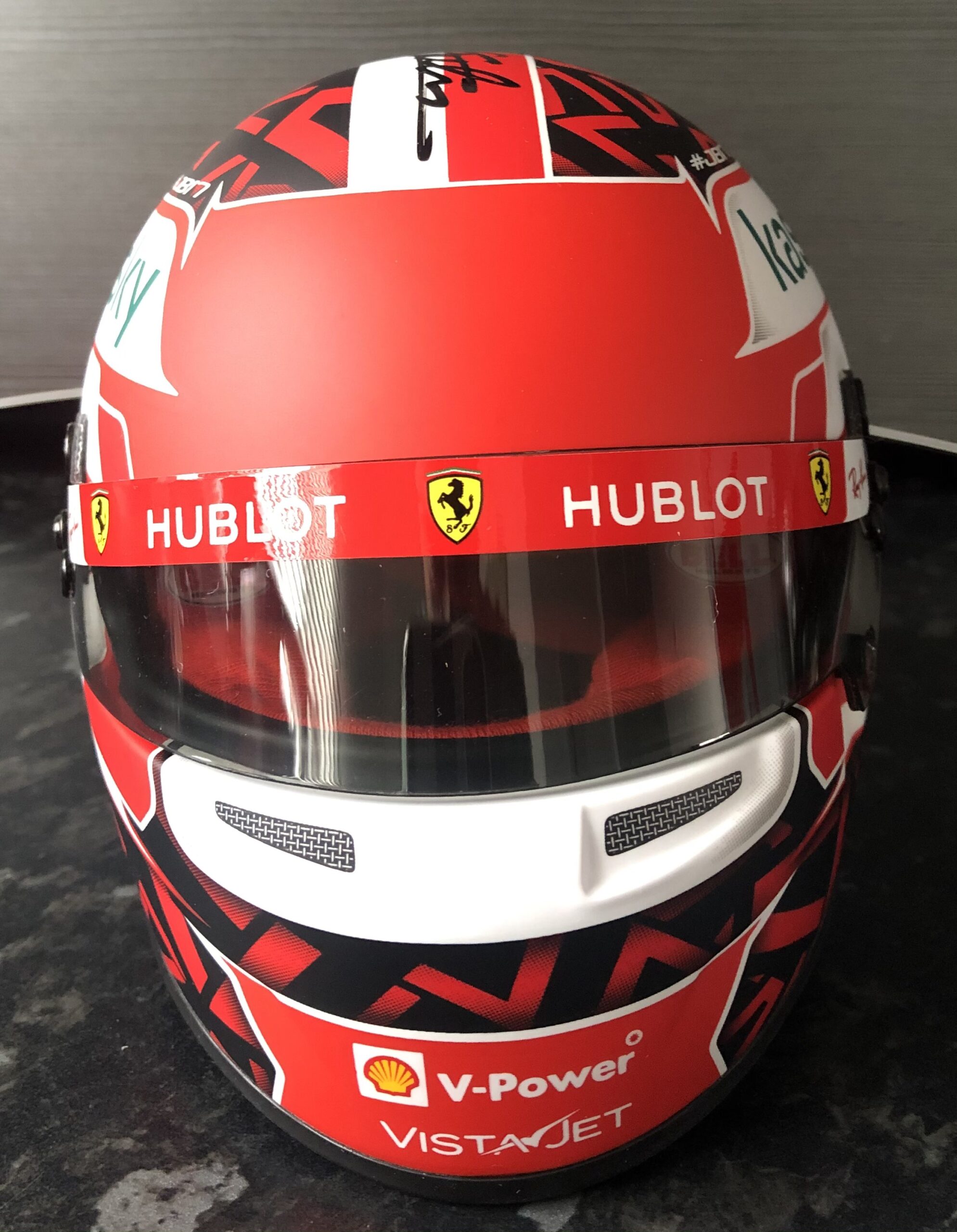 Charles Leclerc 2020 Mini Helmet - Autographed Collectables