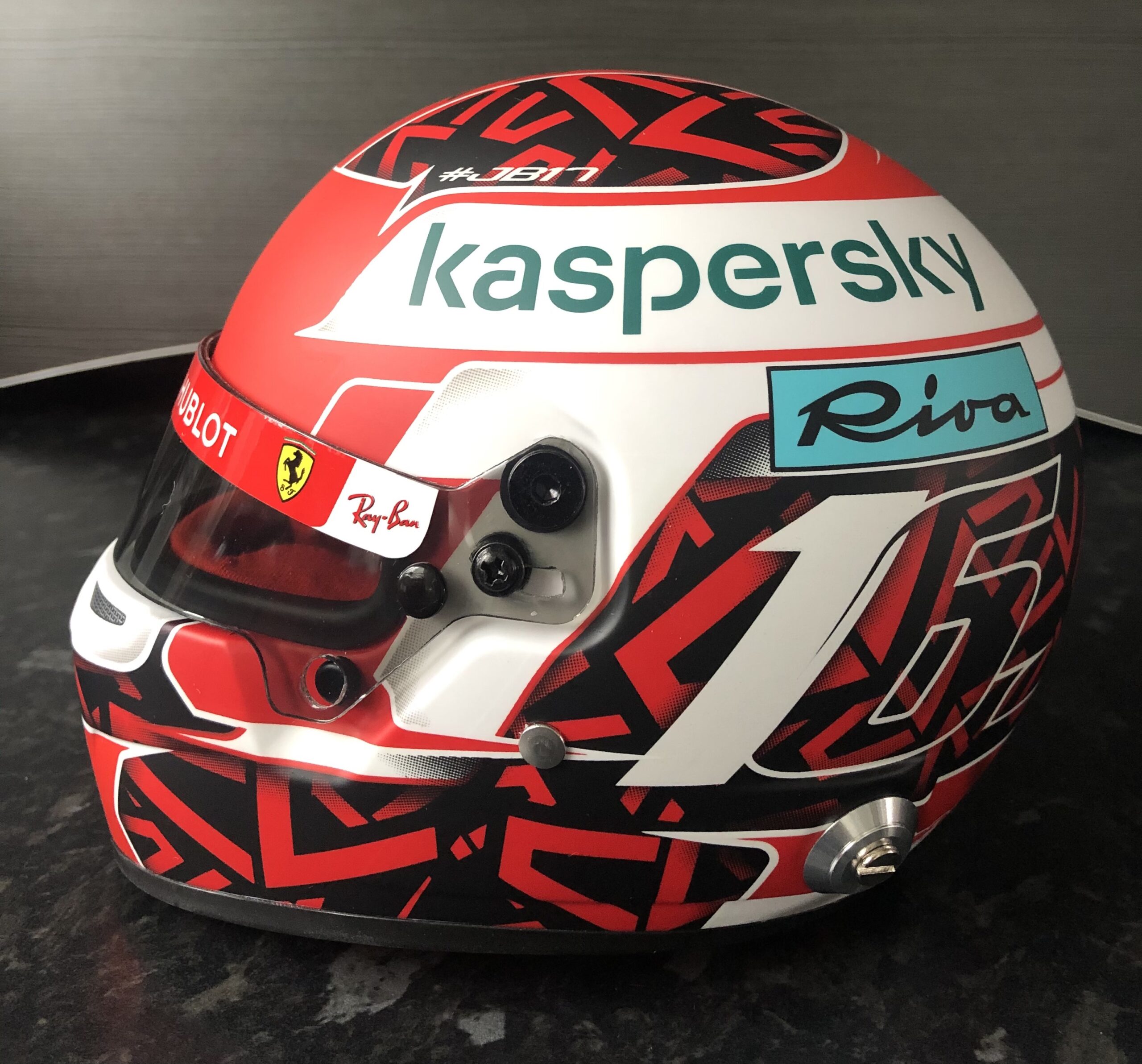 Charles Leclerc 2020 Mini Helmet - Autographed Collectables
