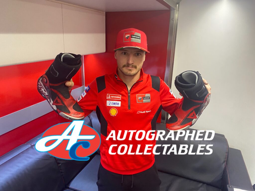 Jack Miller 2021 Worn Dainese Boots - Autographed Collectables