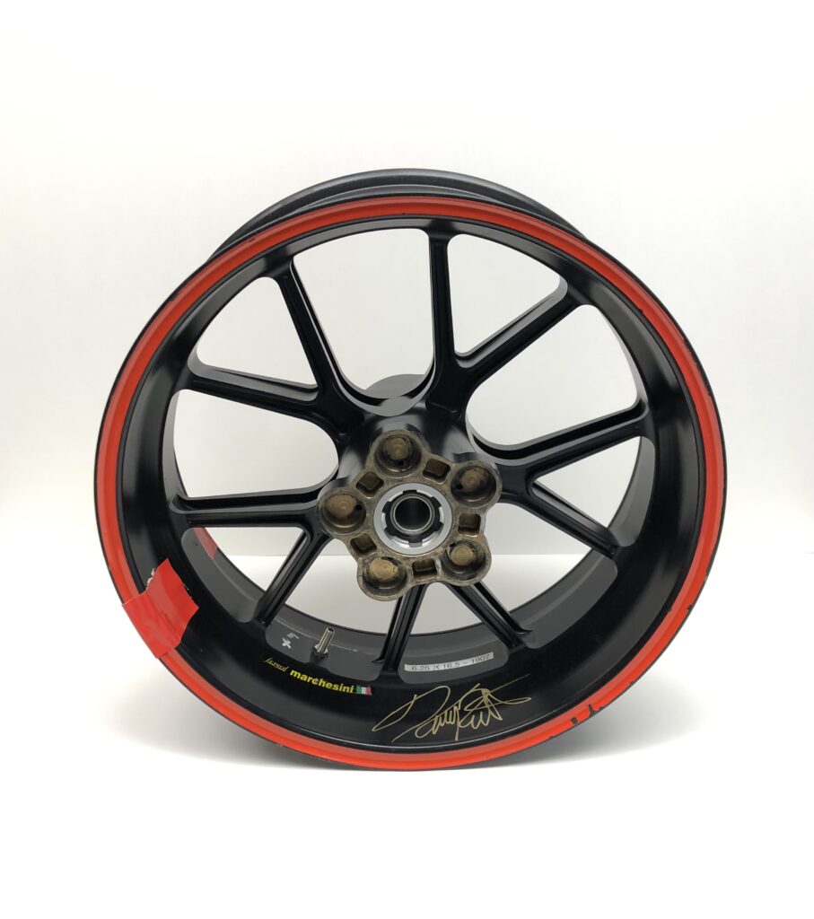 Kenny Roberts Snr Proton 500cc / MotoGP Era Used Rims - Autographed ...