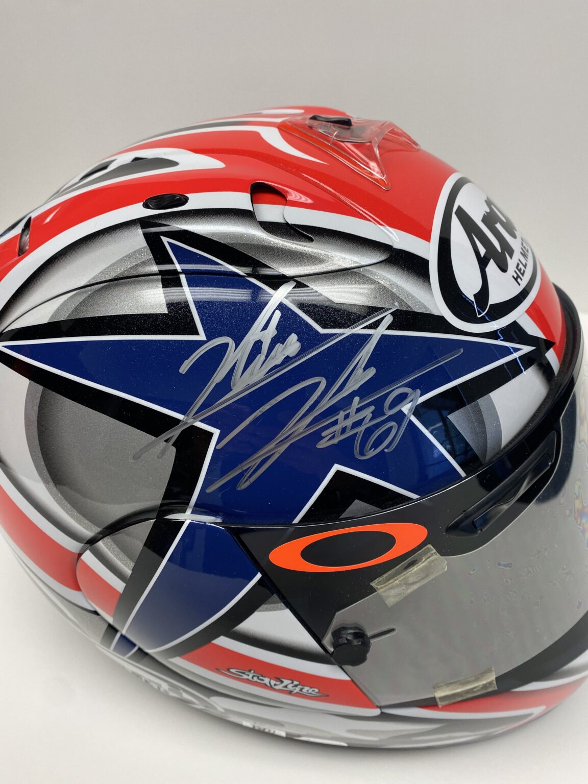 Nicky Hayden 2005 ARAI Replica Helmet - Autographed Collectables