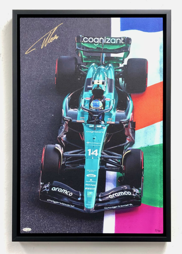 Fernando Alonso 2023 Jeddah F1 GP - Autographed Collectables