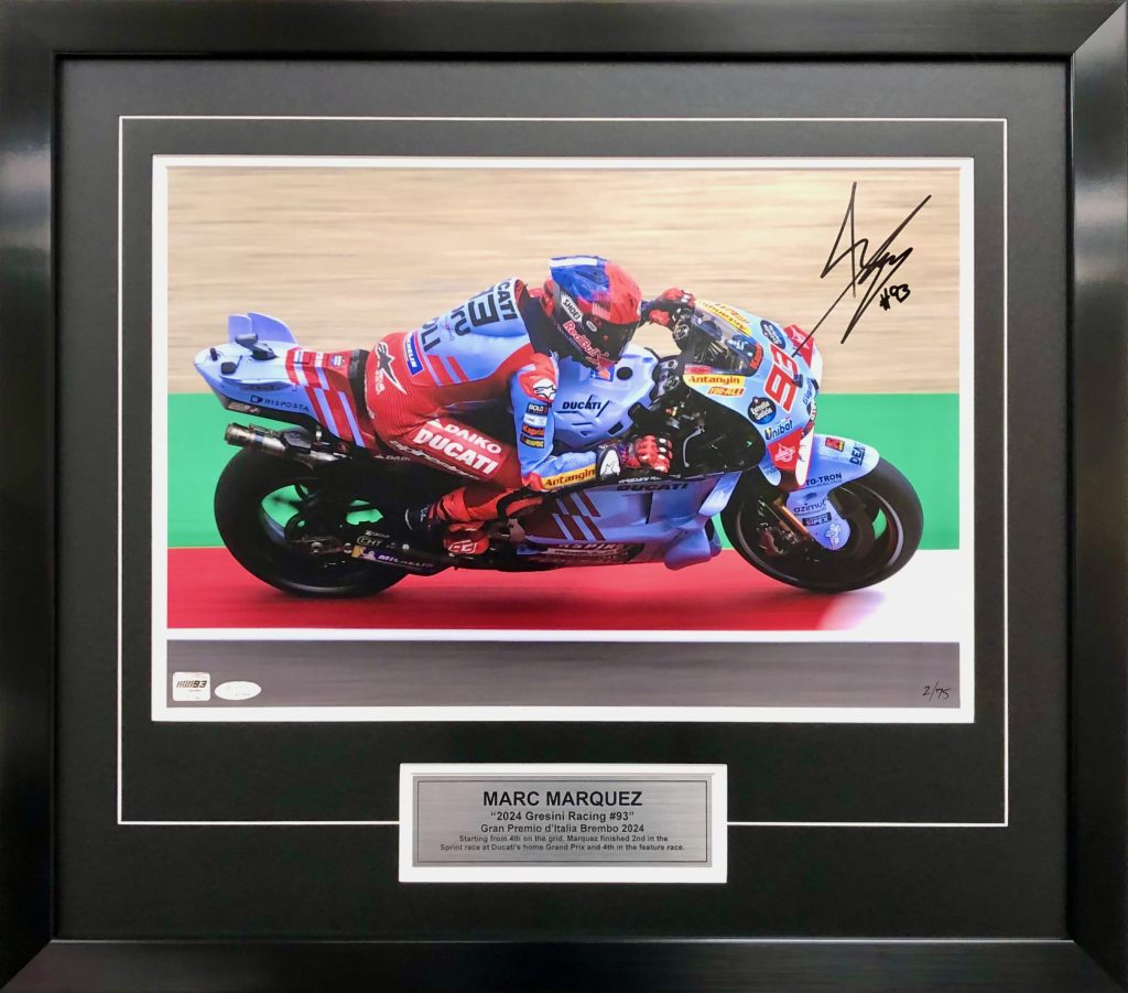 Marc Marquez 2024 Mugello GP - Autographed Collectables