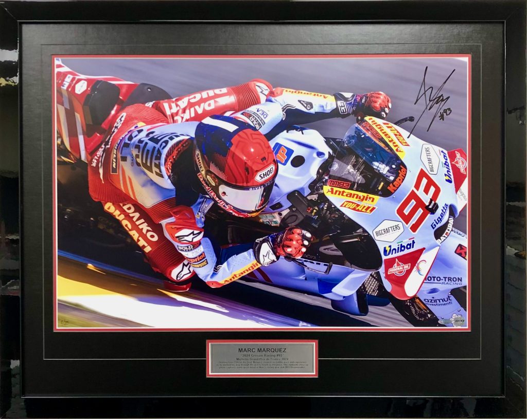 Marc Marquez 2024 Le Mans Close Up - Autographed Collectables