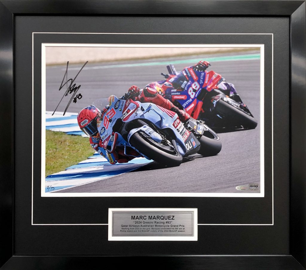 Marc Marquez 2024 P.Island Victory - Autographed Collectables